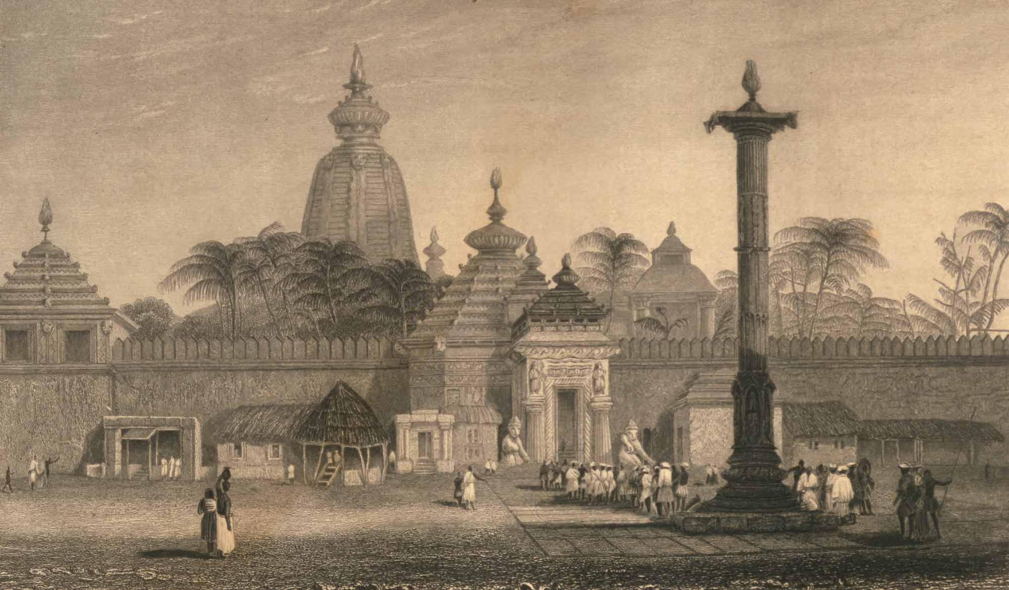 The Akhras in Puri - Bhaktivinoda Institute